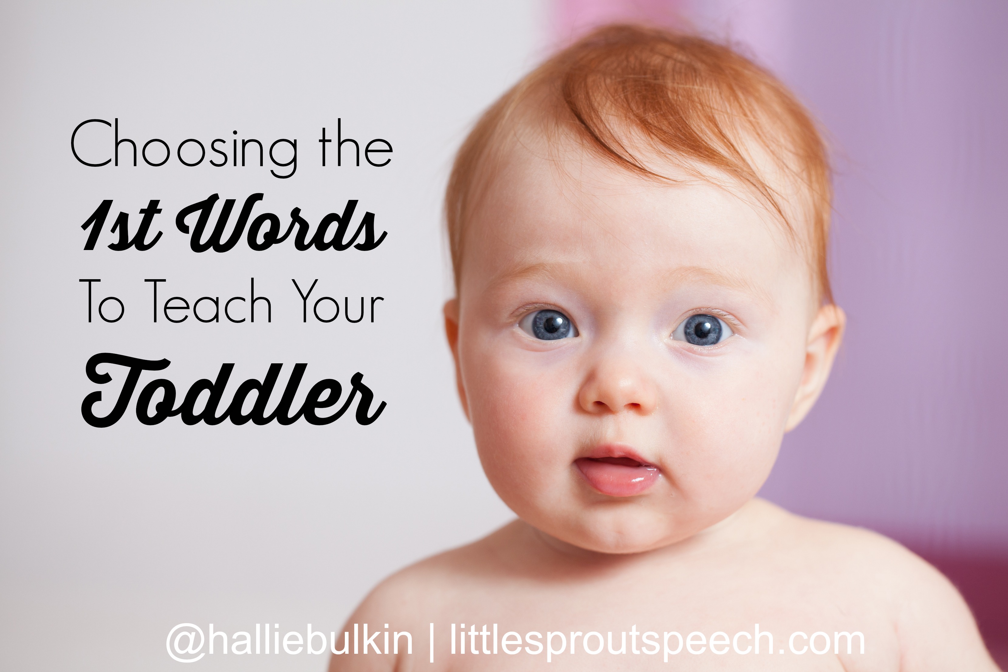Teaching Early Words To A Language Delayed Toddler